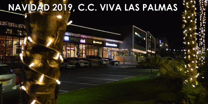 Decoración navideña C.C Viva Las Palmas 2019