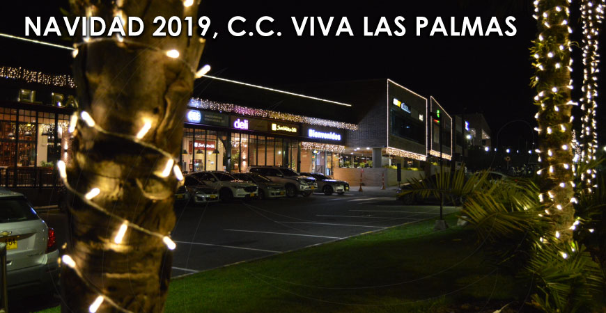 Decoración navideña C.C Viva Las Palmas 2019